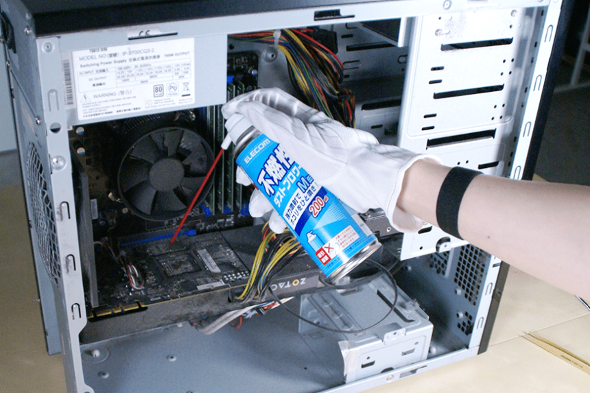 デスクトップパソコンの清掃方法③ | パソコン修理・データ復旧のパソコンシェルジュ